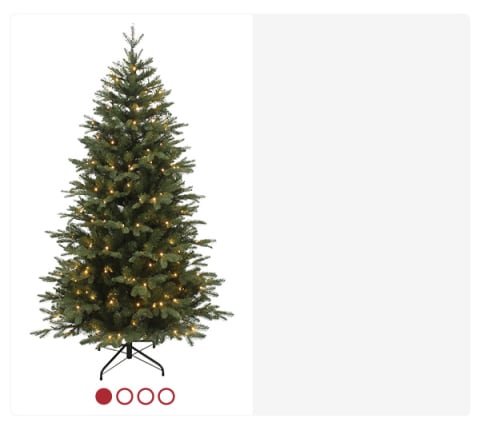 Juletre I Aluminium